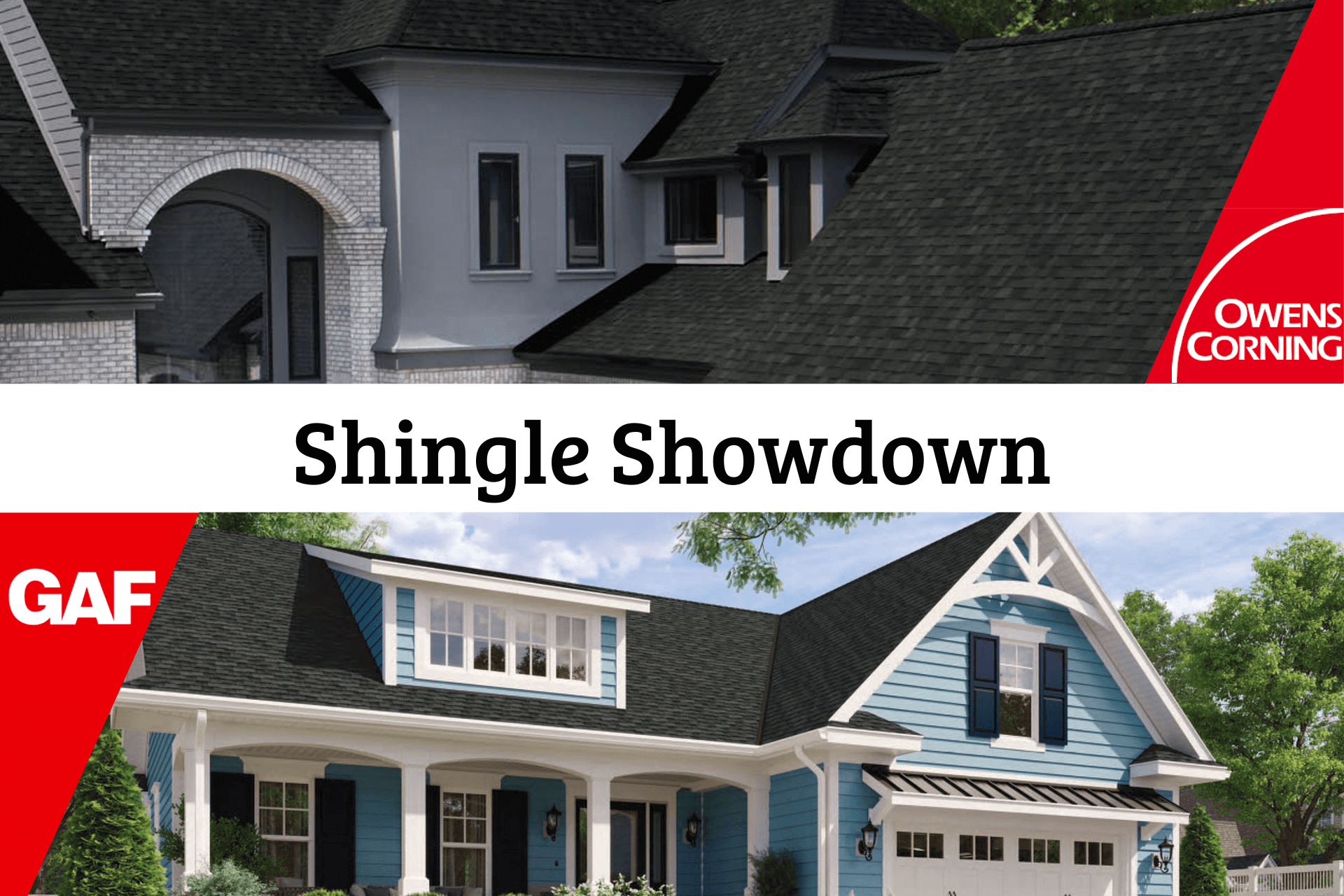 GAF vs. Owens Corning: A Comprehensive Shingle Showdown